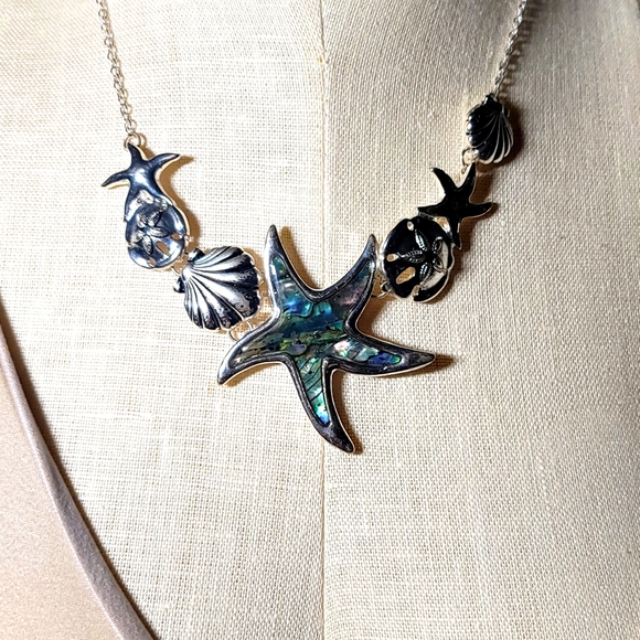 Jewelry | Abalone Star Ocean Team Fantasy Never Wored | Poshmark
